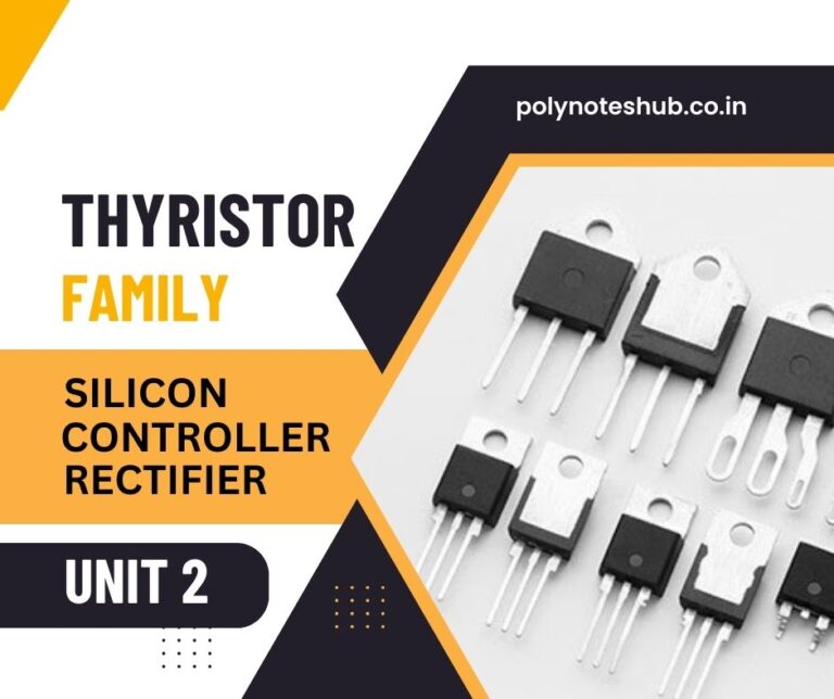 Silicon Controlled Rectifier (SCR) - Poly Notes Hub