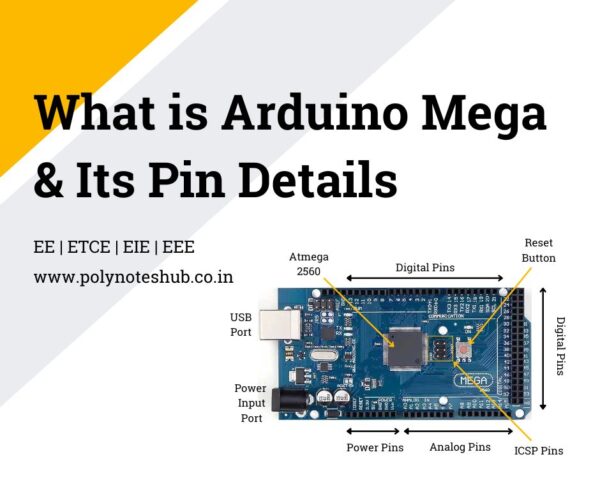 What is Arduino Mega? - Specs, Pinout | New Topic [2024] - Poly Notes Hub