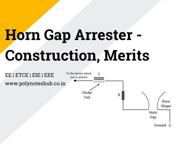 What is Horn Gap Arrester? - Construction, Advantages | New Topic ...