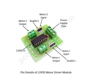 What is L293d Motor Driver Module? - Details | New Topic [2024] - Poly ...