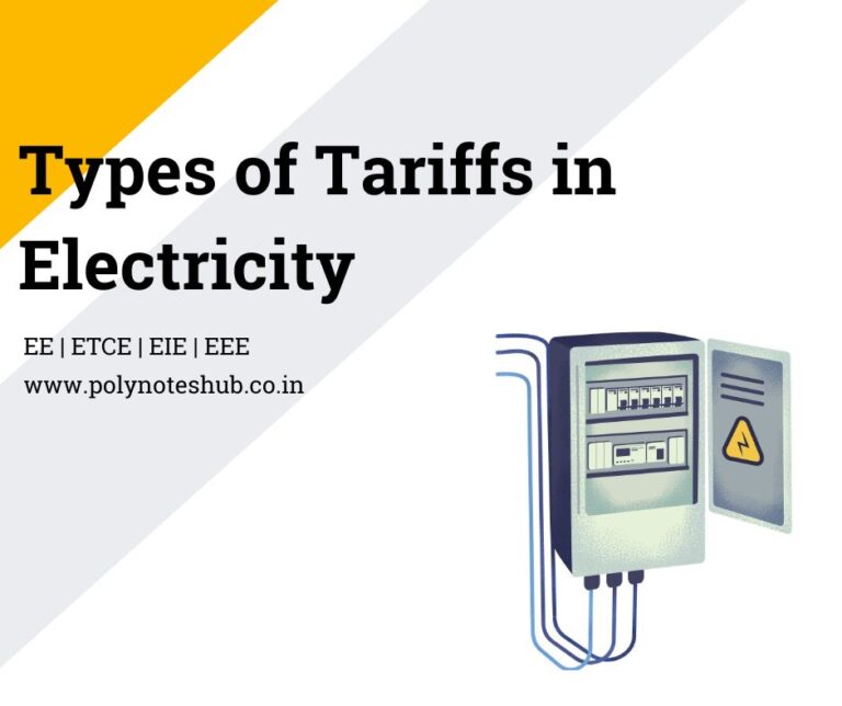 Types of Tariff in Electricity | New Topic [2024] - Poly Notes Hub