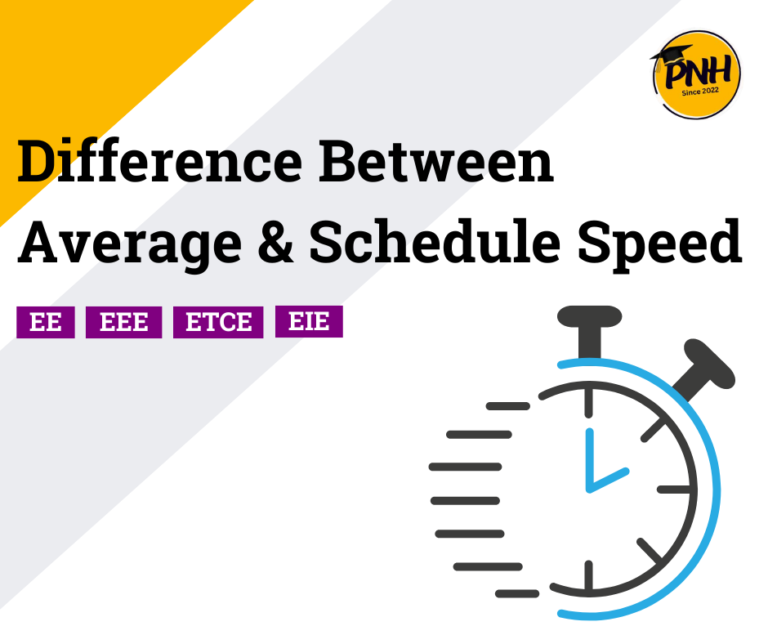 Difference Average Speed and Schedule Speed in Electric Traction | New ...