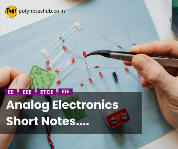 Analog Electronics Short Notes Pdf Part 15 | New Topic