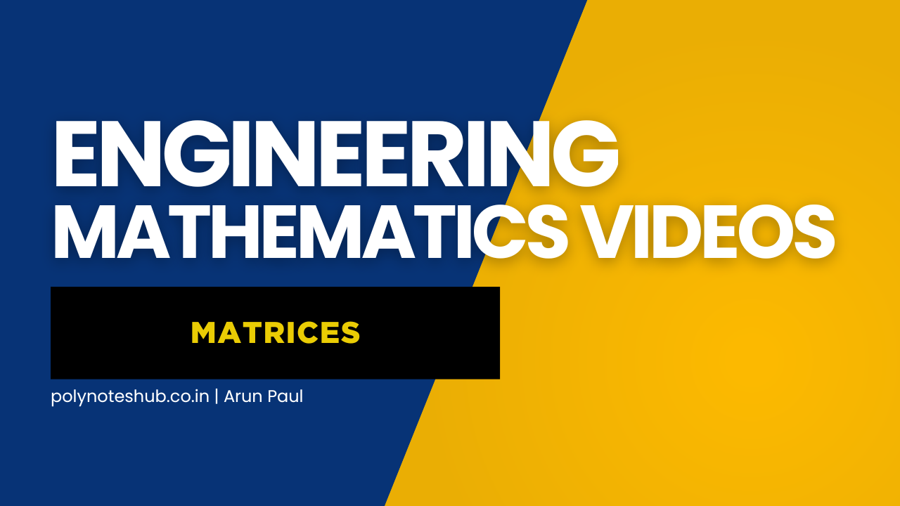 Best Engineering Mathematics Videos [2025] - Poly Notes Hub