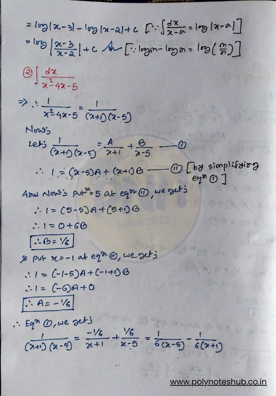 Integration by Partial Fractions Problems and Solutions PDF [2026 ...