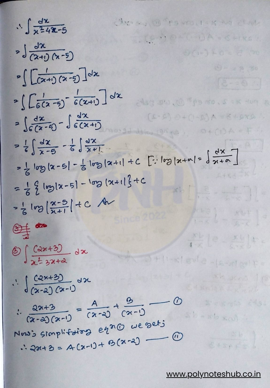Integration by Partial Fractions Problems and Solutions PDF [2026 ...