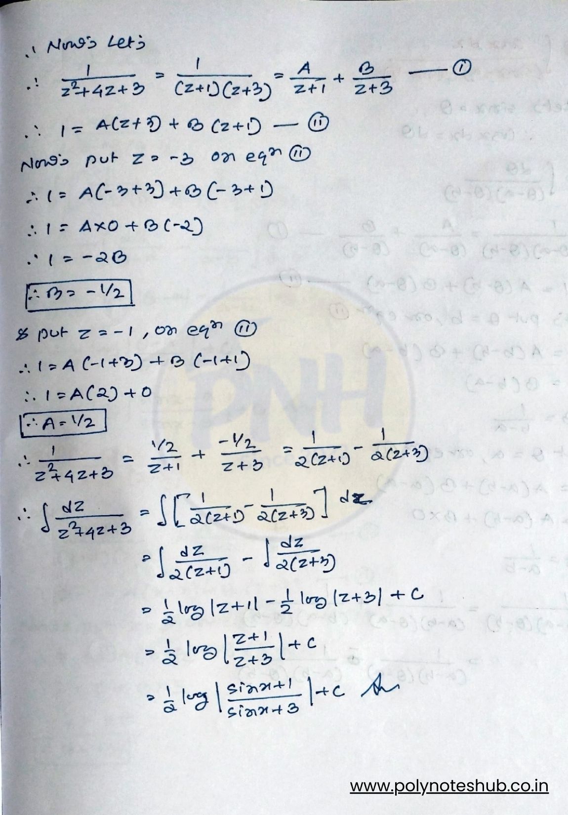 Integration by Partial Fractions Problems and Solutions PDF [2026 ...