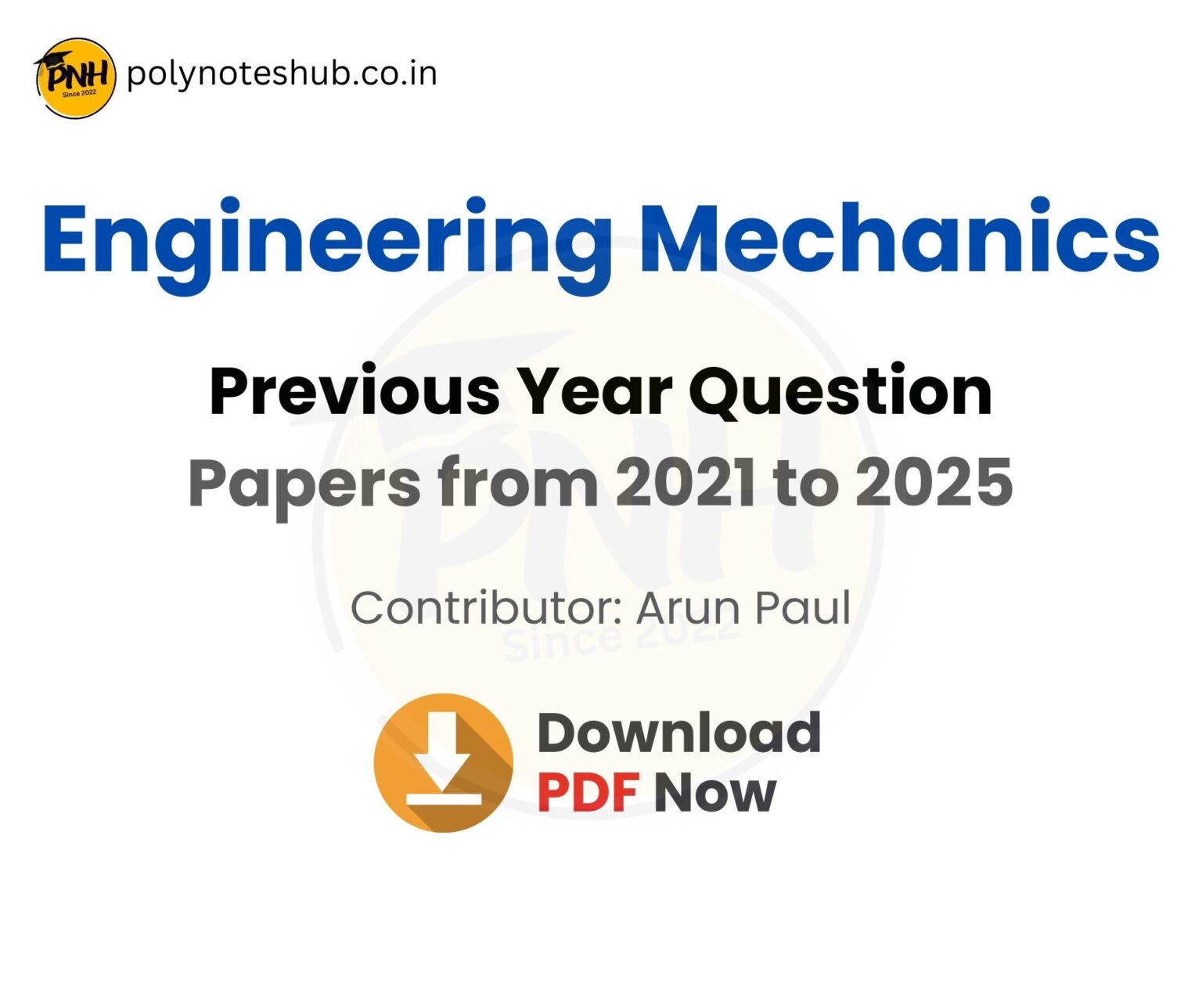 Diploma 1st Semester Question Papers PDF | WBSCTE | 2021 to 2026